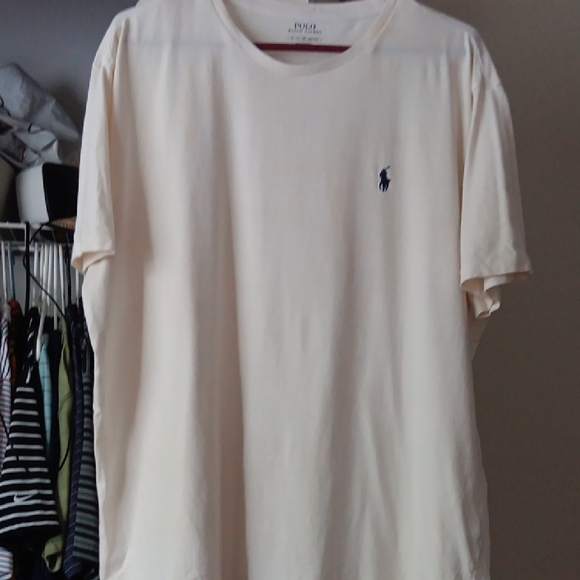 Polo Ralph Lauren | Shirts | Polo By Ralph Lauren Cream Short Sleeve ...